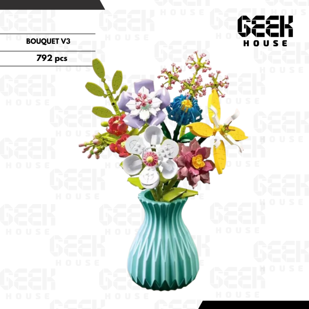 Bouquet de flores armables V3