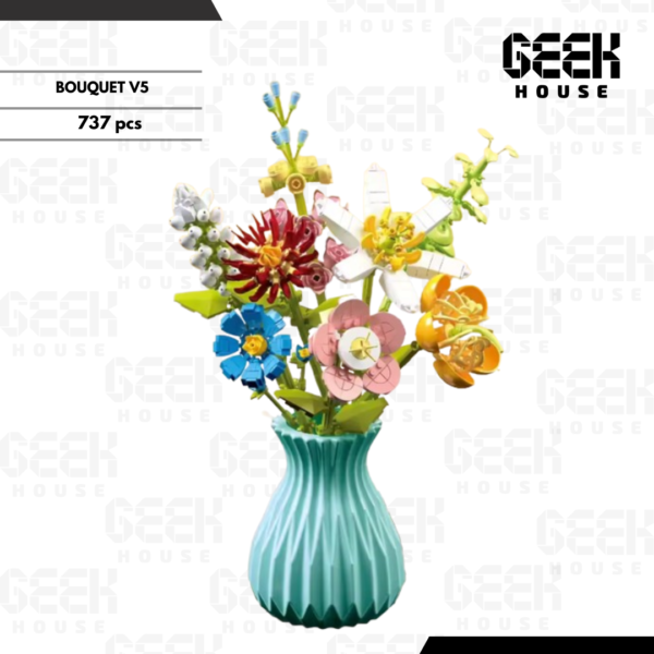 Bouquet de flores armables V5