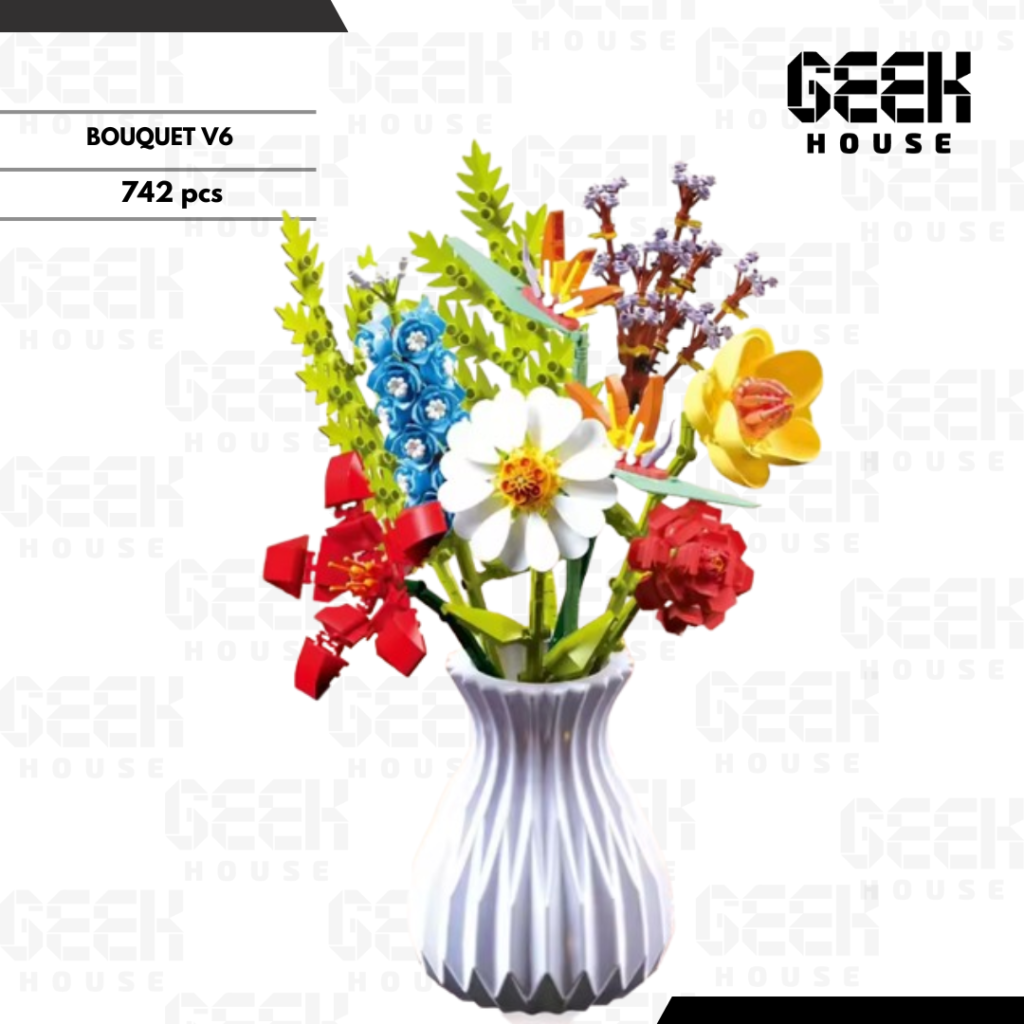 Bouquet de flores armables V6